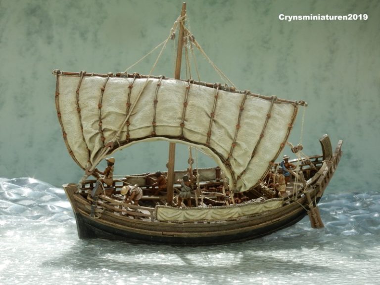 Kyrenia ship 340BC - 300BC scale 1:72 model kit by Crynsminiaturen ...